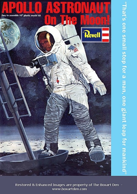 Revell Apollo Astronaut On The Moon '69